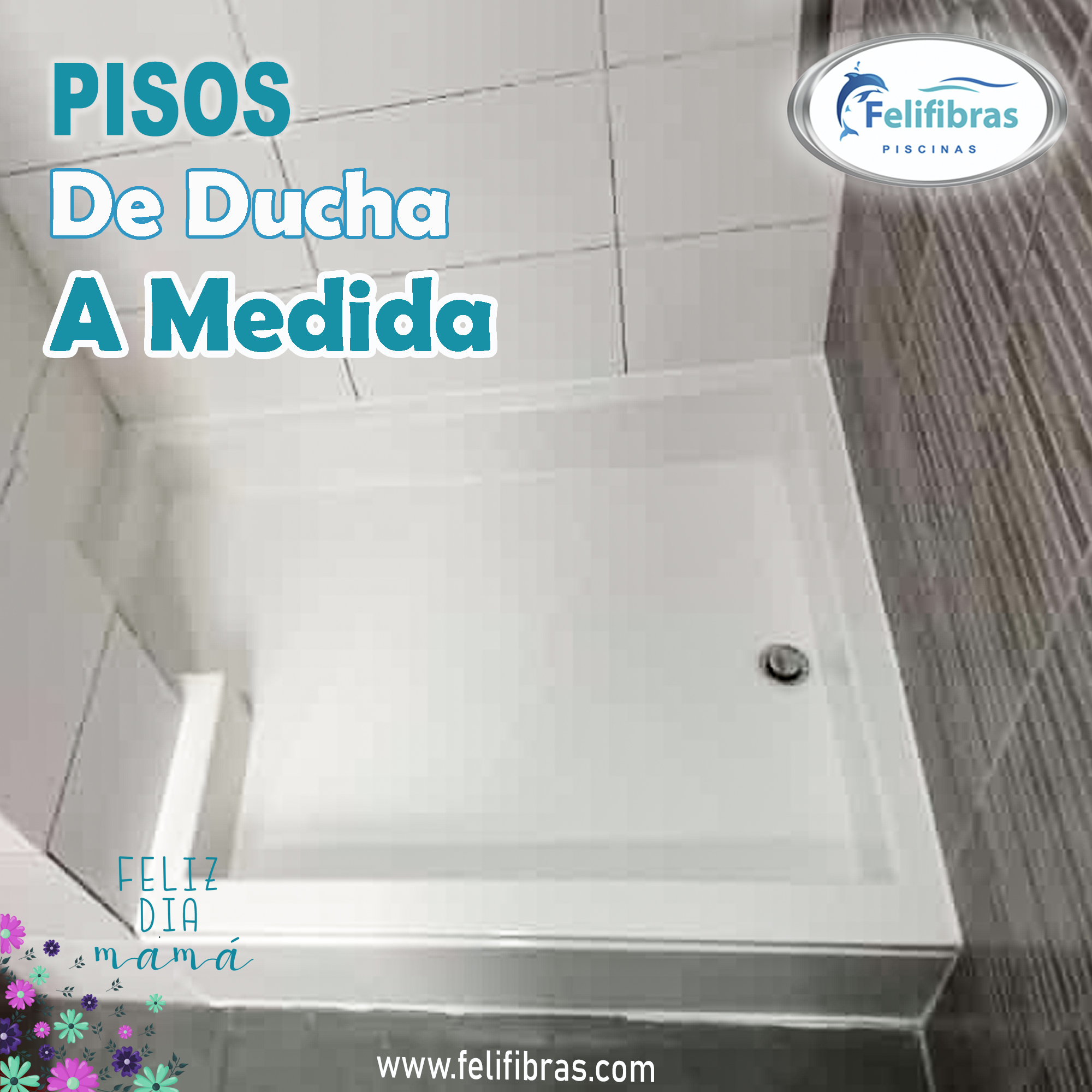 Pisos de ducha : Felifibras | Construex